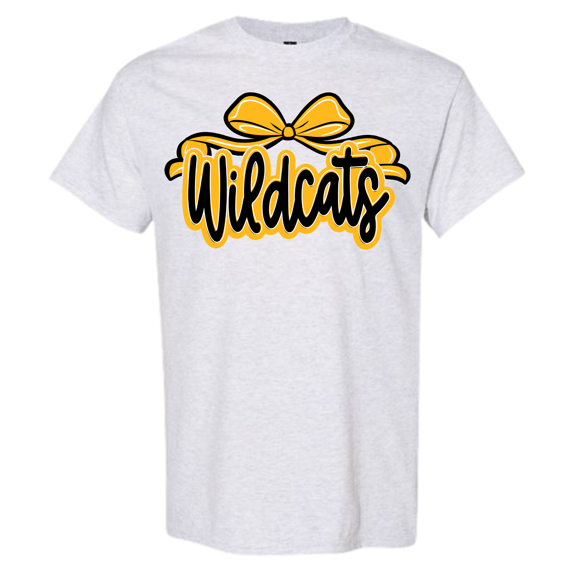 🎀 Spirit Bow Wildcats Tee – Gildan 5000 – K & L Apparel Co.